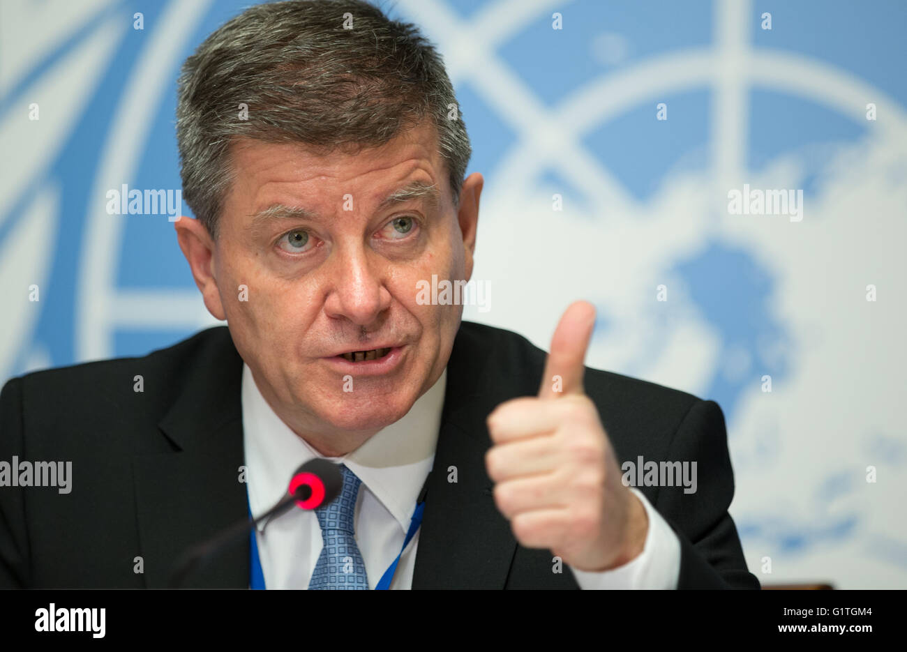 Geneva, Switzerland. 18th May, 2016. International Labour Organization ...