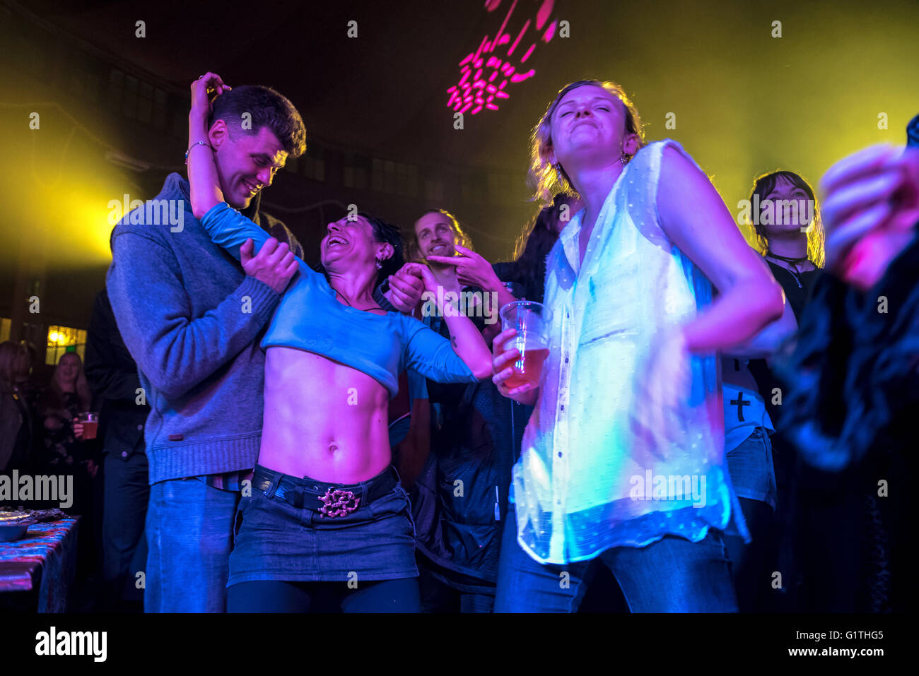 Brighton, UK. 18th May, 2016. Brighton Fringe Spiegeltent King Lagoon's ...