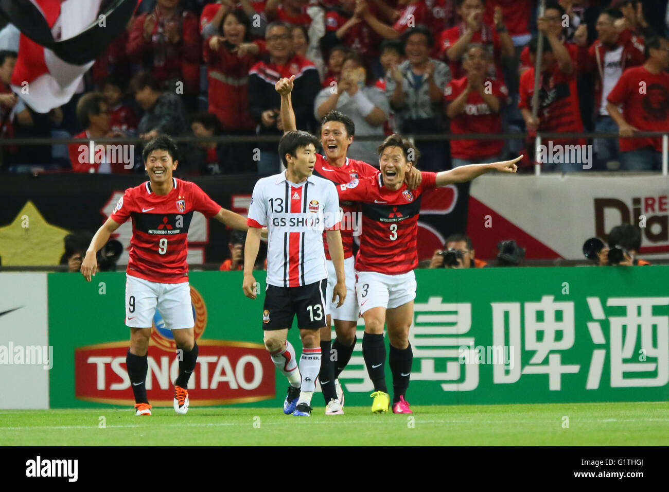Saitama Stadium 2002, Saitama, Japan. 18th May, 2016. (L to R) Yuki ...