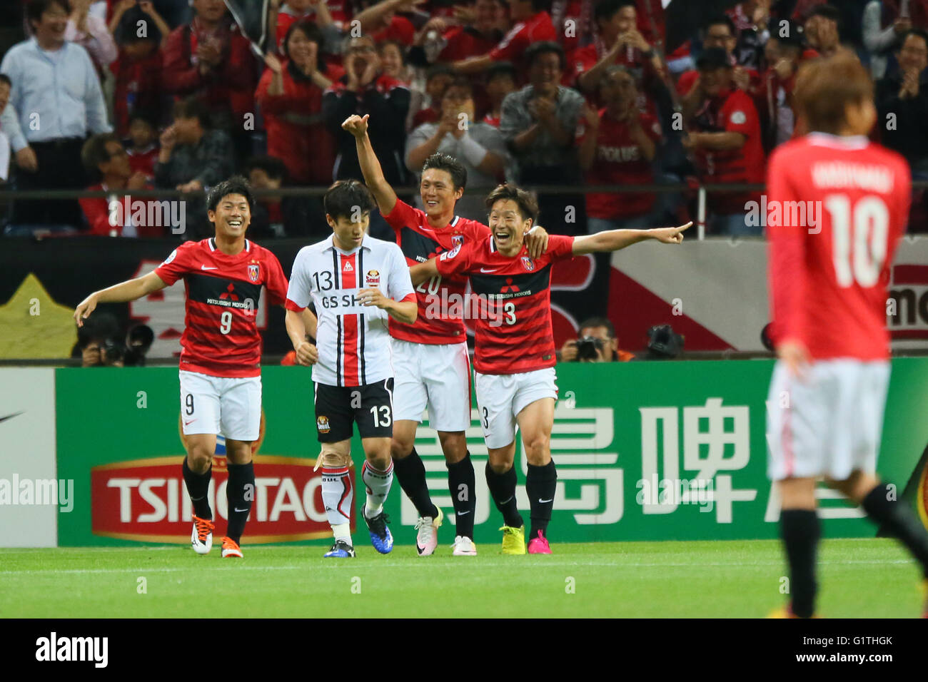 Saitama Stadium 2002, Saitama, Japan. 18th May, 2016. (L to R) Yuki ...