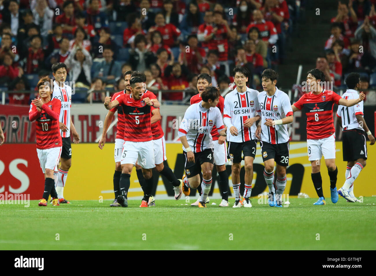 Saitama Stadium 2002, Saitama, Japan. 18th May, 2016. Urawa Red ...