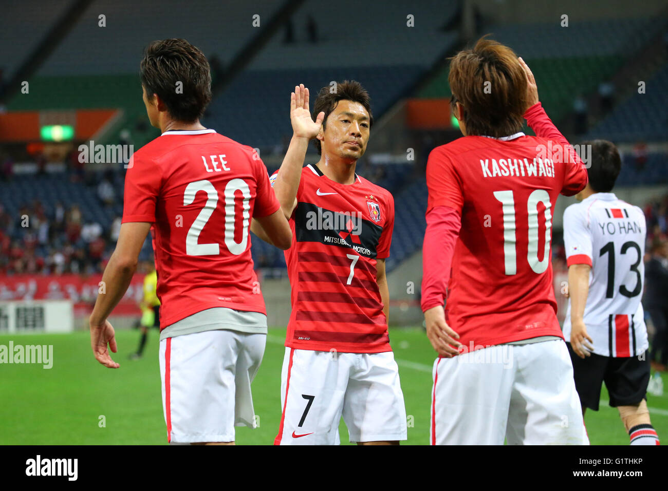 Saitama Stadium 2002, Saitama, Japan. 18th May, 2016. Tsukasa Umesaki ...