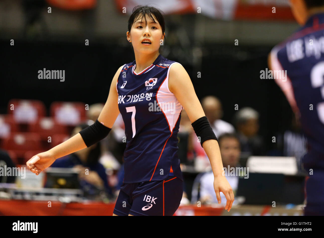 Tokyo Metropolitan Gymnasium, Tokyo, Japan. 18th May, 2016. Jaeyeong Lee (KOR), MAY 18, 2016 ...