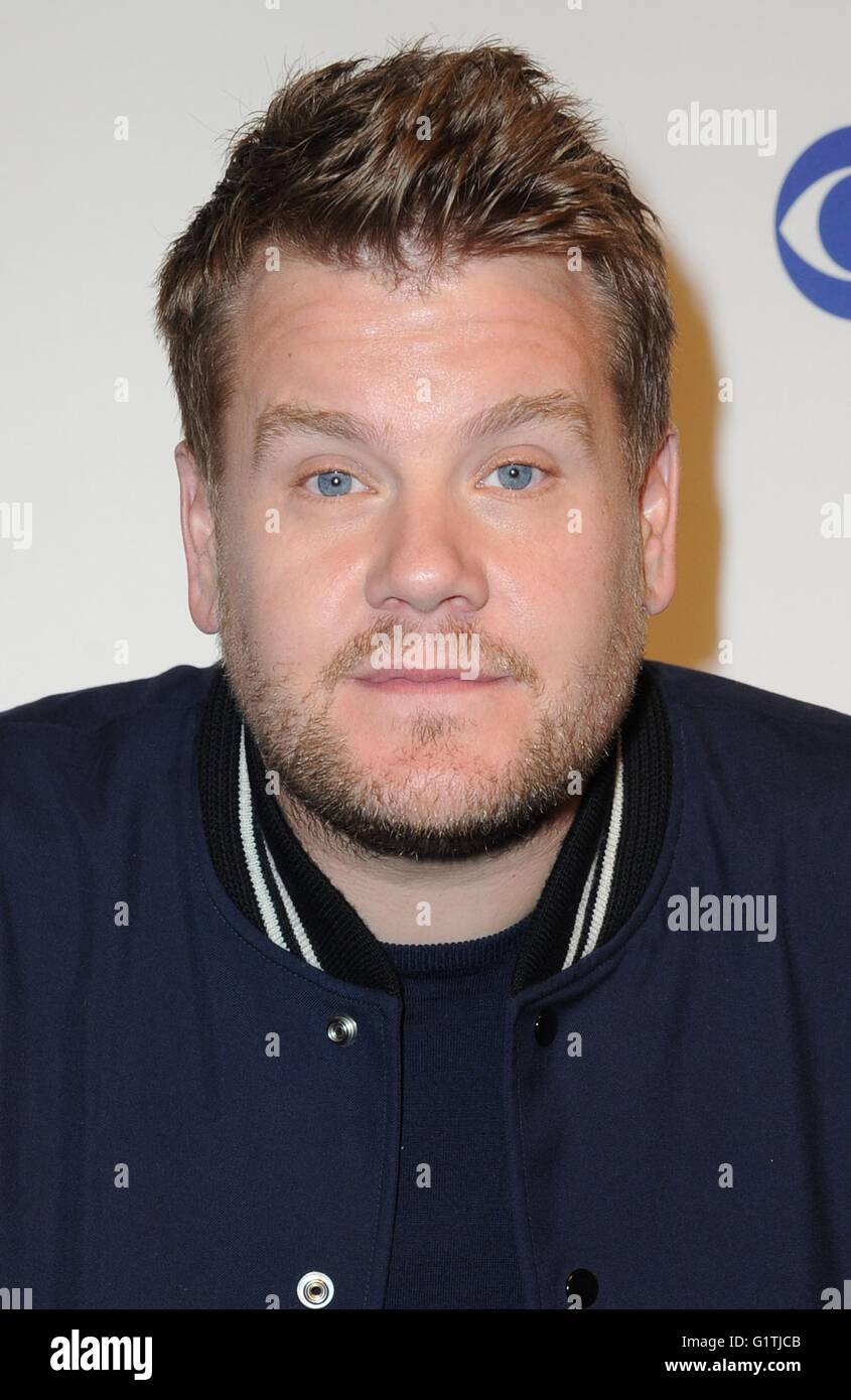 New York, NY, USA. 18th May, 2016. James Corden at arrivals for CBS ...