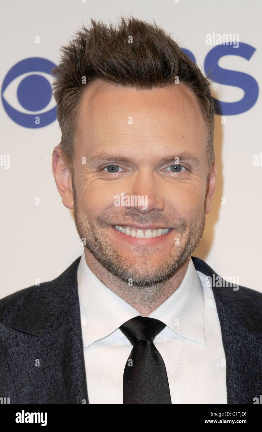 New York, NY, USA. 18th May, 2016. Joel McHale at arrivals for CBS ...