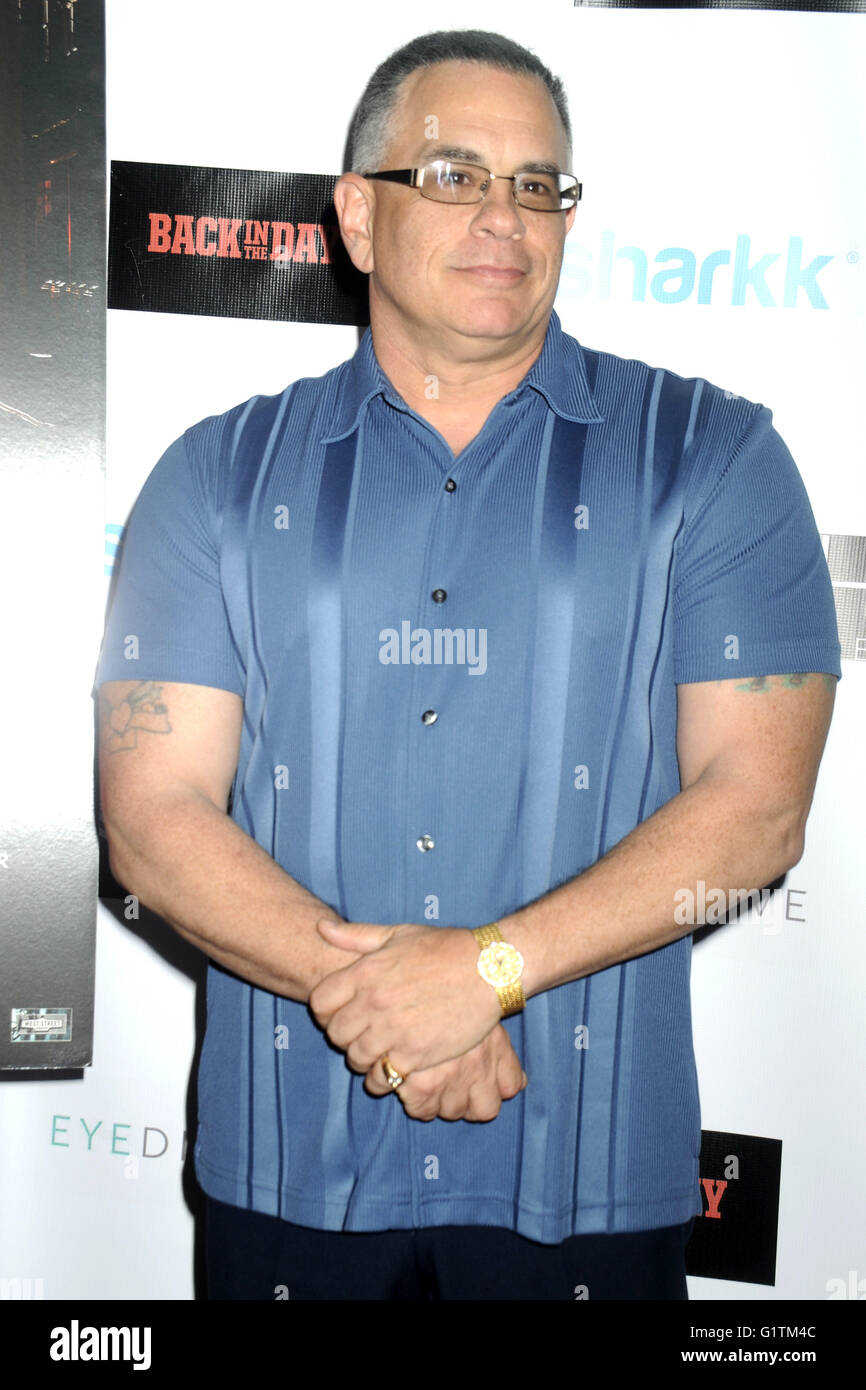 New York City. 17th May, 2016. John Gotti Jr. attends the 'Back In The ...