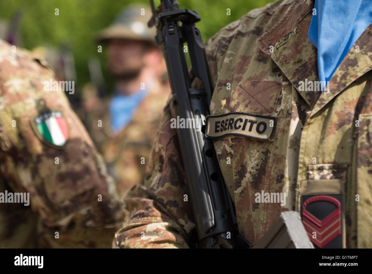 Turin, Italy. 19th May, 2016. Return Ceremony Alpine Brigade from ...