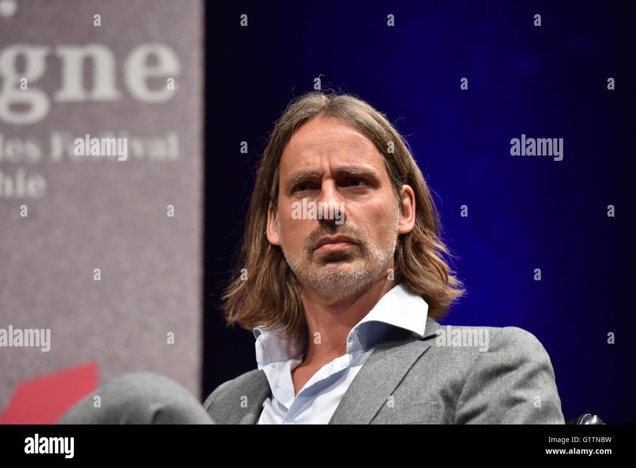 German philosopher Richard David Precht, seen at the 4th international ...