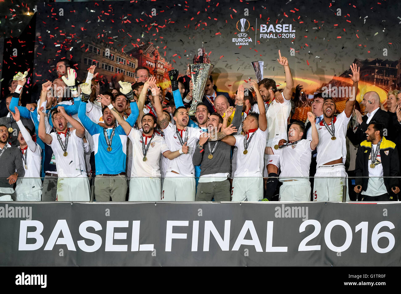 Europa cup final 2016 hi-res stock photography and images - Alamy