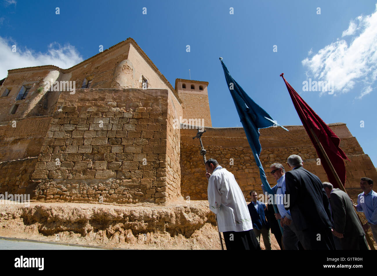 Red palace san lorenzo hi-res stock photography and images - Alamy