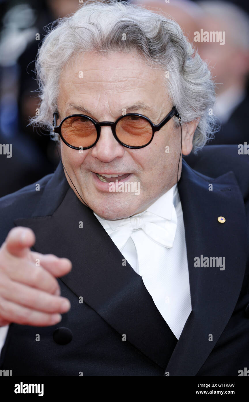 George Miller attending the 'Julieta' premiere during the 69th Cannes ...