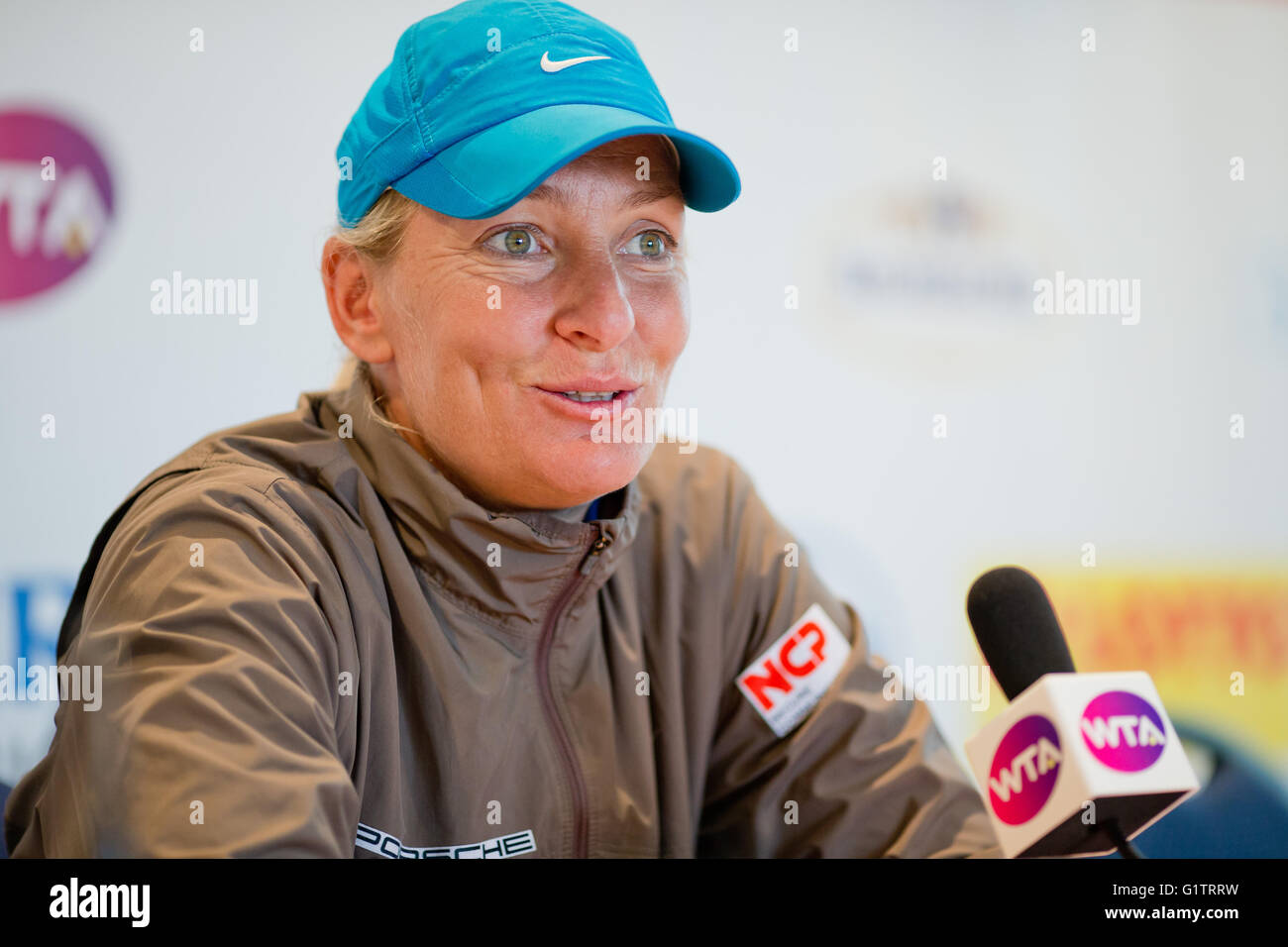 Nuremberg, Germany. 19th May, 2016. Coach of the German federal tennis ...