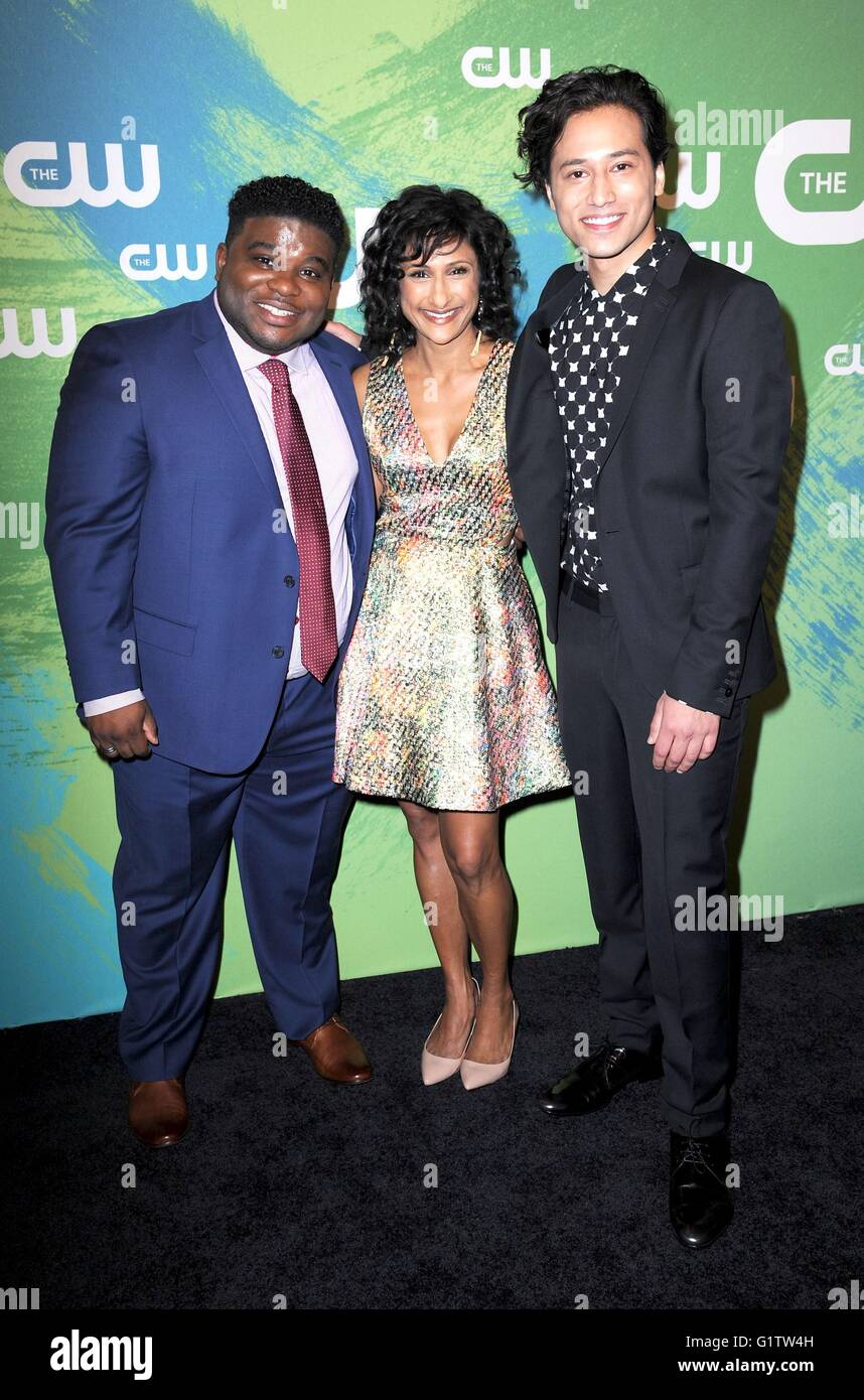 New York, NY, USA. 19th May, 2016. Jonathan Langdon, Sarayu Blue, Jesse ...