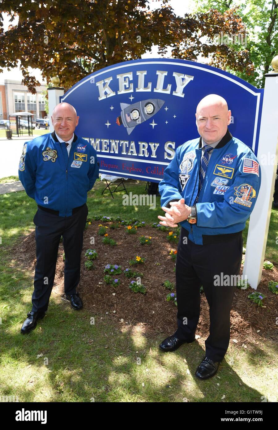 Scott mark kelly astronauts hi-res stock photography and images - Alamy