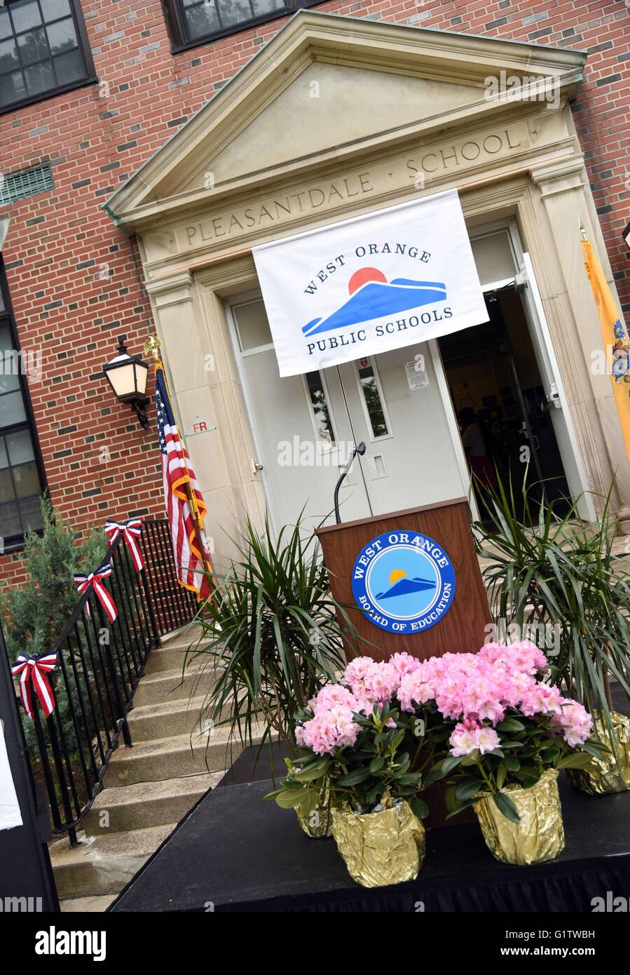 West Orange, NJ, USA. 19th May, 2016. Atmosphere at Kelly Elementary ...