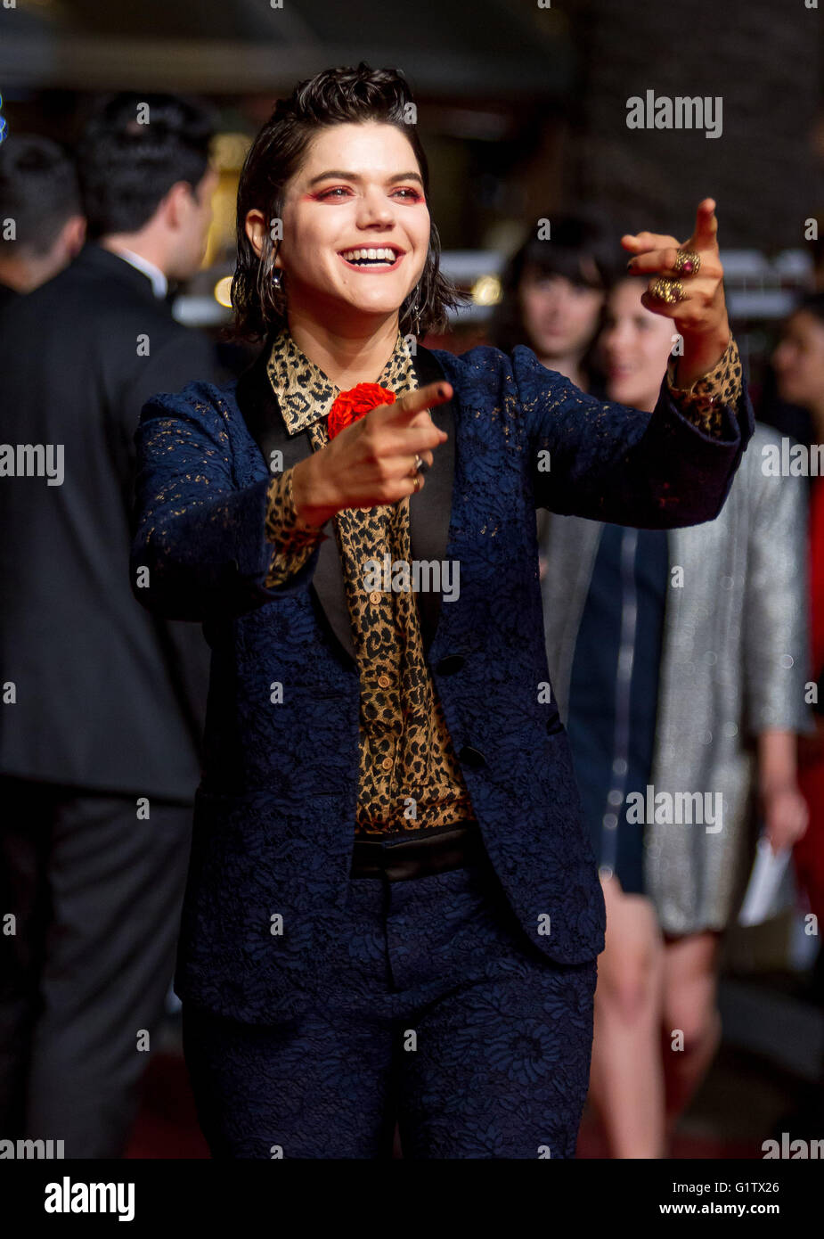 Cannes, France. 19th May, 2016. Soko Singer Juste La Fin Du Monde ...
