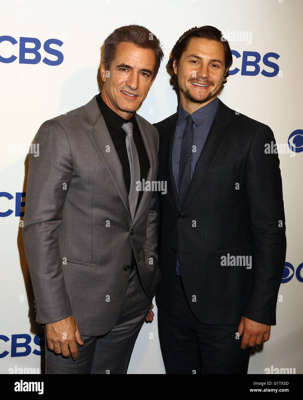 New York, New York, USA. 18th May, 2016. Actors DERMOT MULRONEY and ...