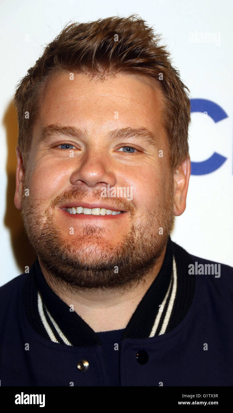 New York, New York, USA. 18th May, 2016. Actor JAMES CORDEN attends the ...