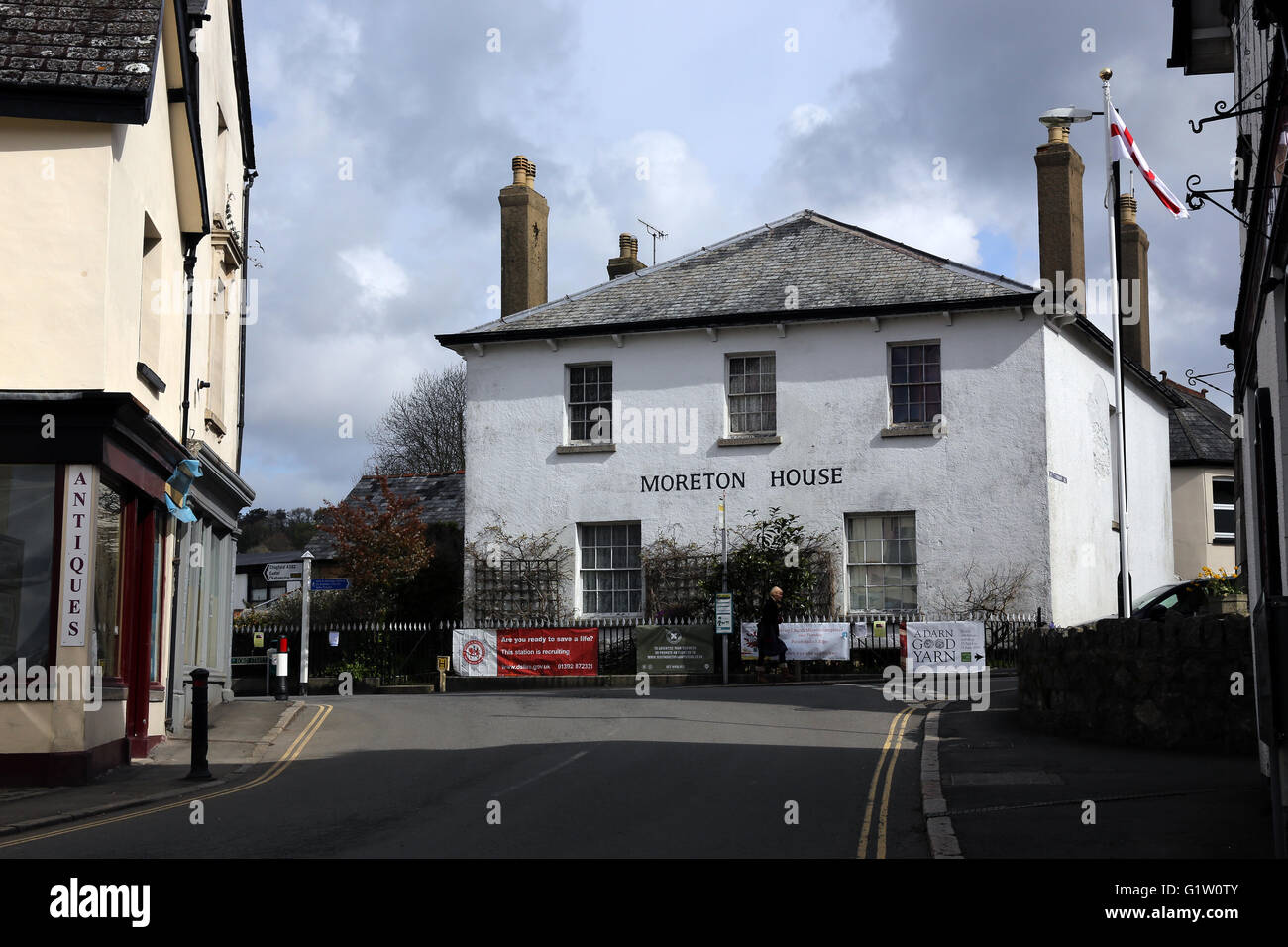 Moretonhampstead street hi-res stock photography and images - Alamy
