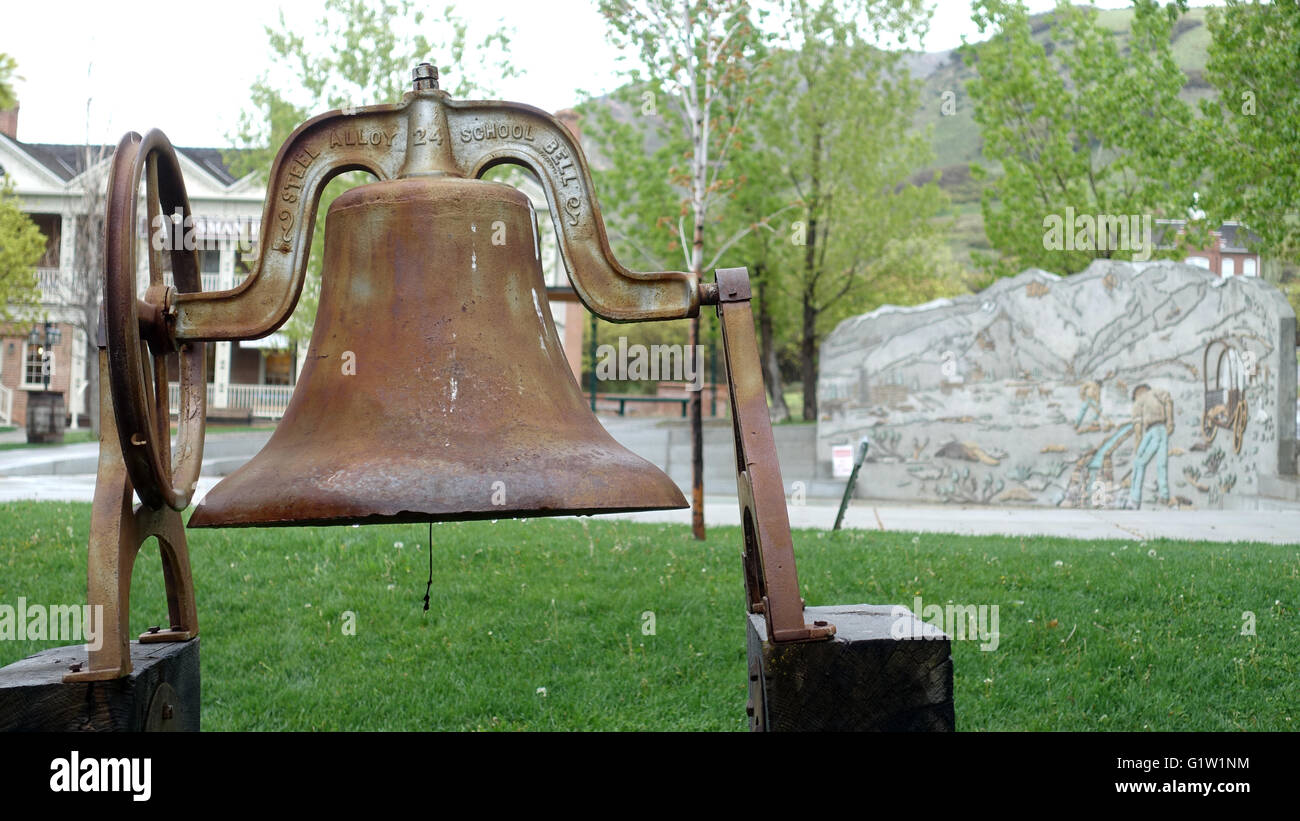 Old Deseret Village state park in Salt Lake City Utah USA Stock Photo ...