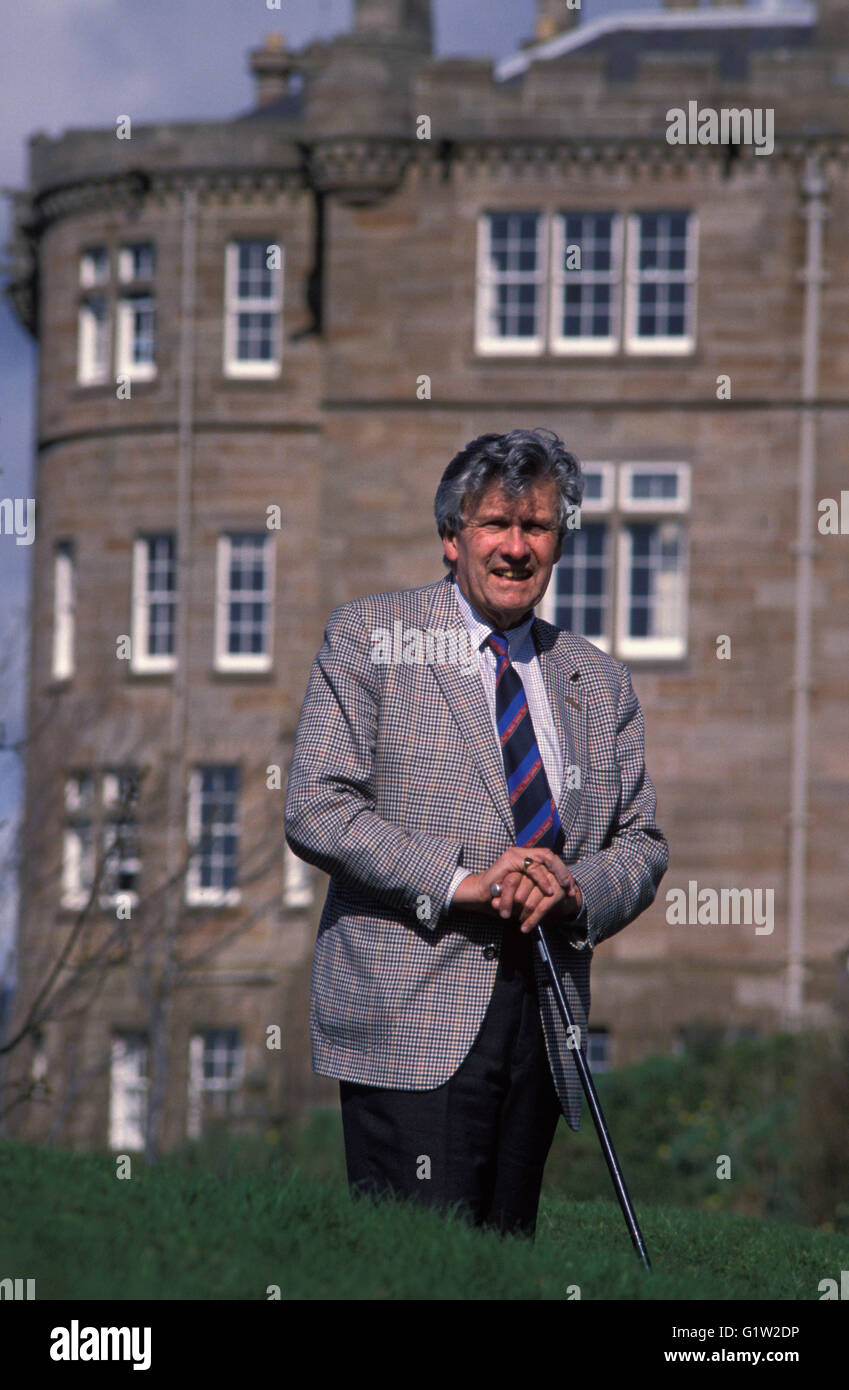 Sir James William Alexander Burnet at Culzean Castle Ayrshire Stock ...