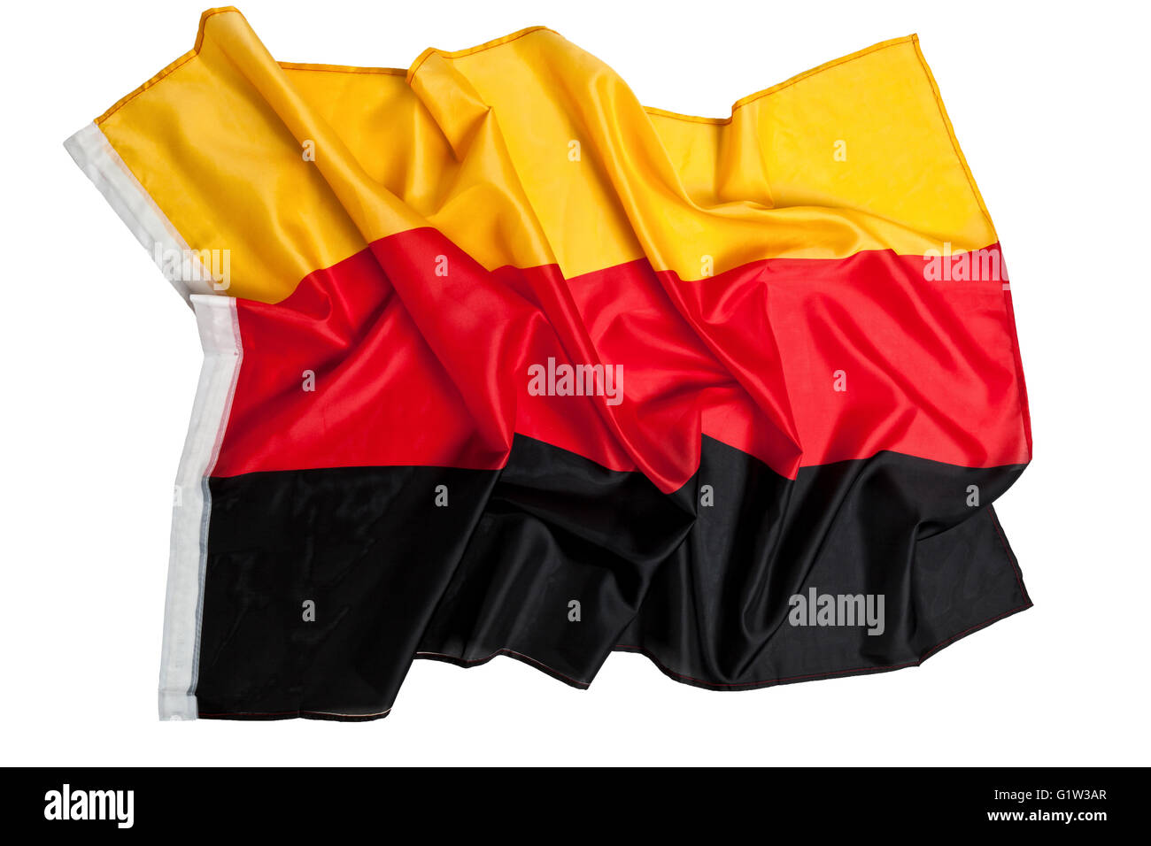 Germany fabric flag Cut Out Stock Images & Pictures - Alamy