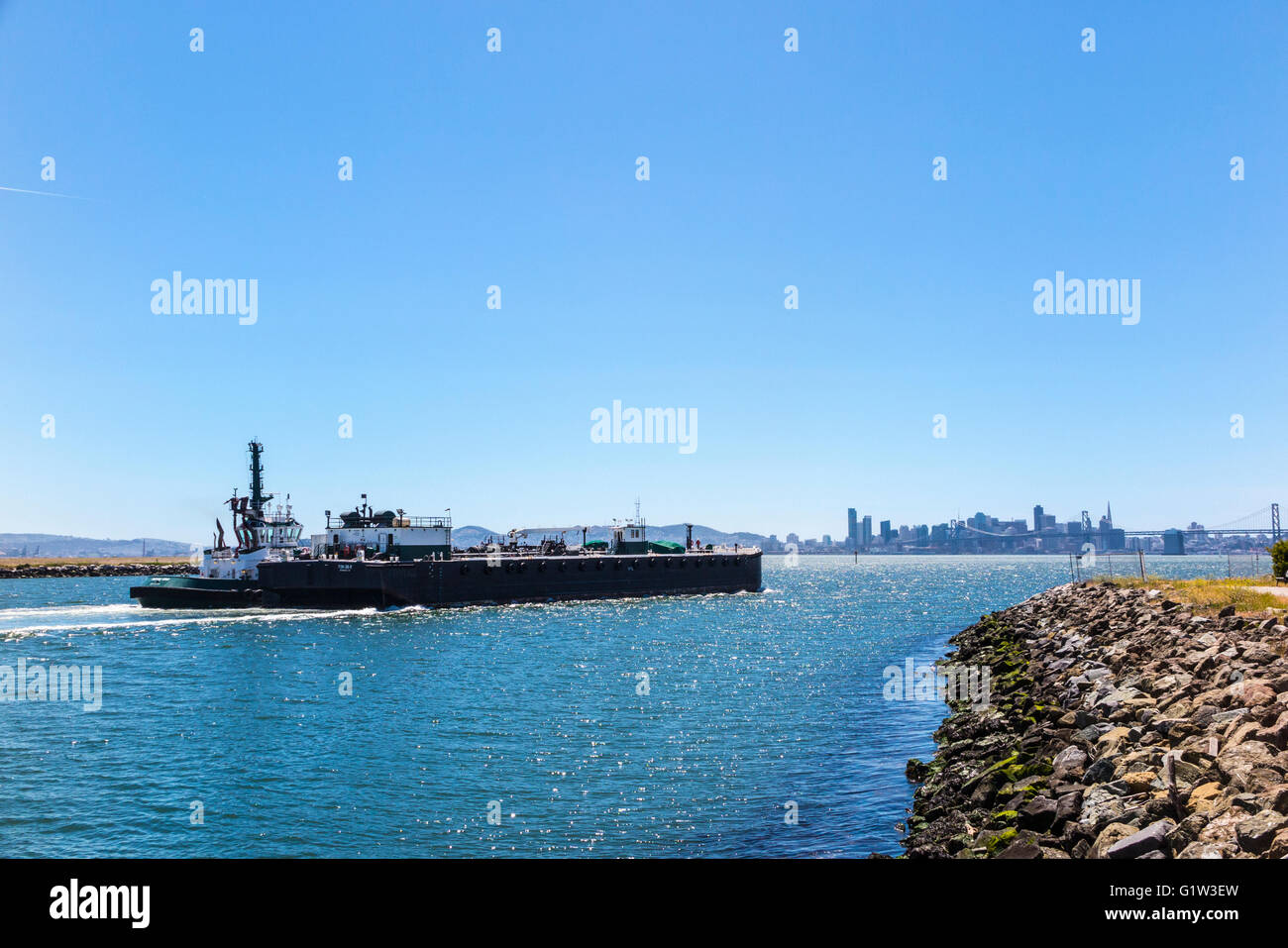 Oil tanker san francisco bay High Resolution Stock Photography and ...