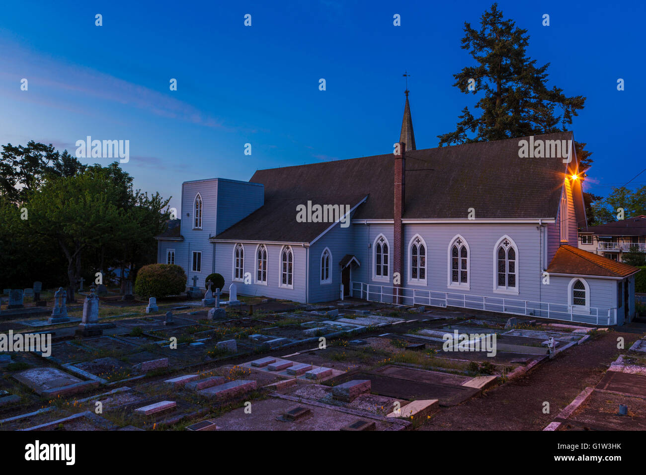British columbia canada victoria church hi-res stock photography and ...