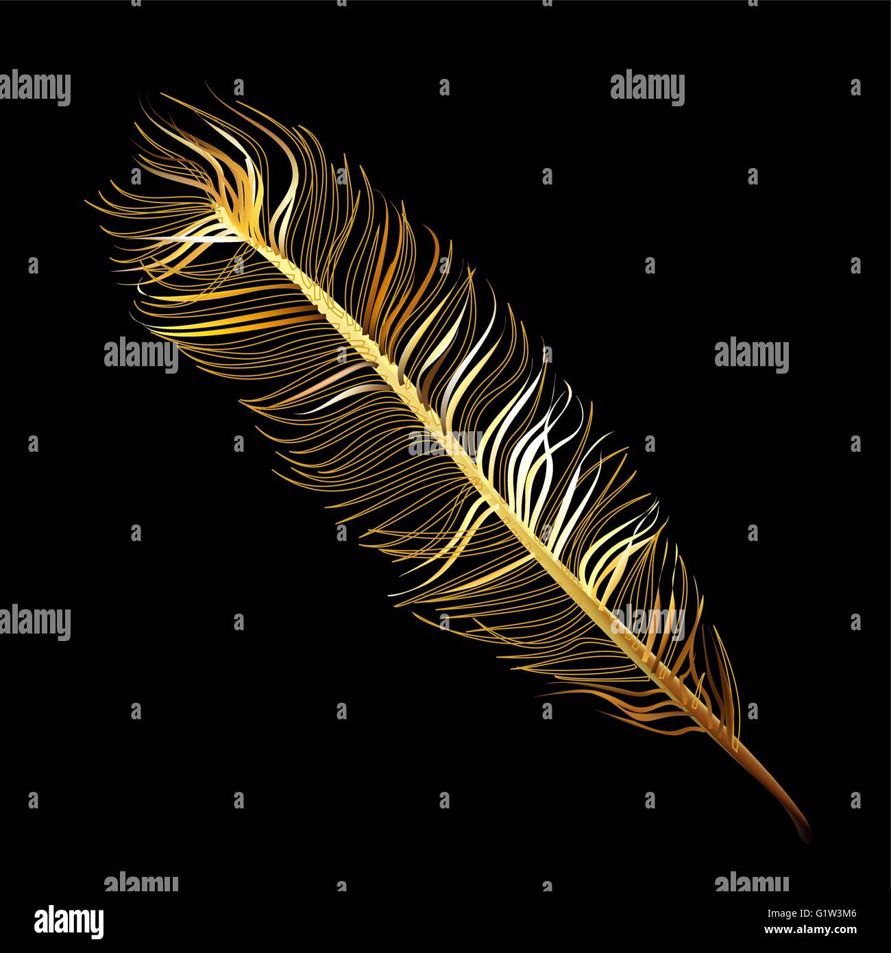 Abstract magic feather background Stock Vector Images - Alamy