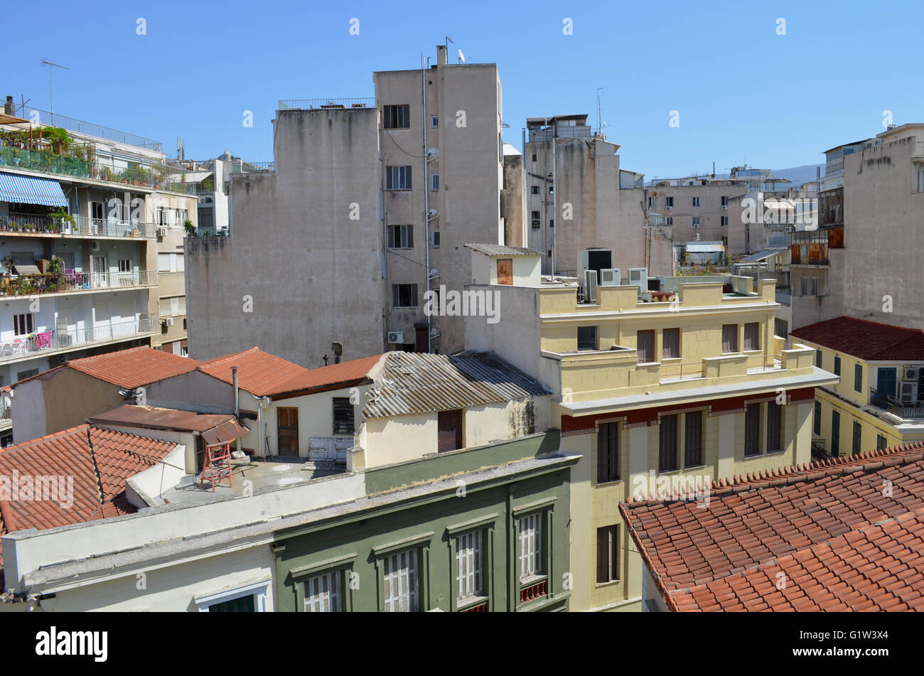 Architectural details of building structures in the city Stock Photo ...