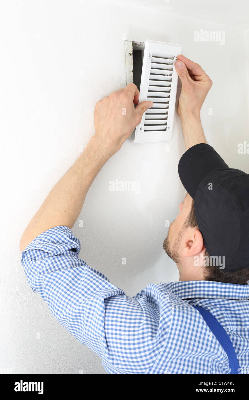 Supply exhaust ventilation air conditioning hi-res stock photography ...