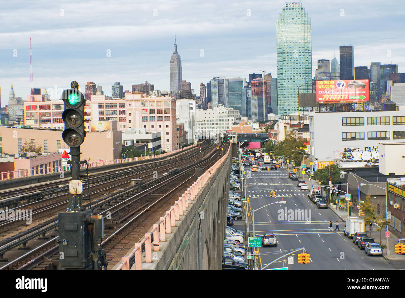 Queens Boulevard is a major thoroughfare in the New York City borough ...