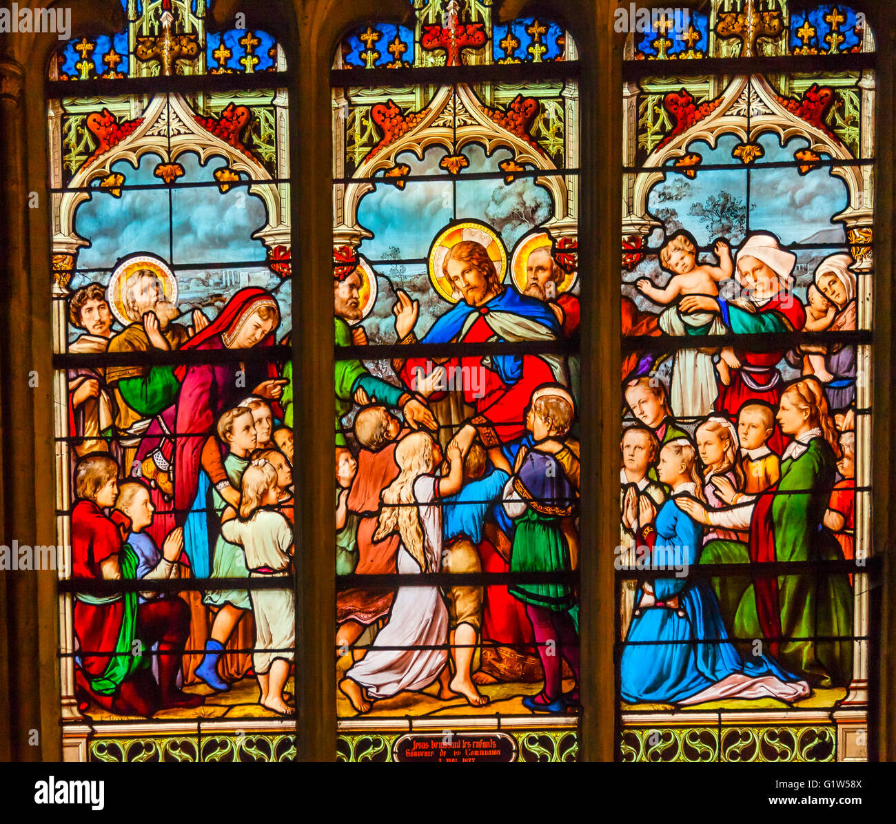 Jesus Christ Children, Suffer the Little children to come to me ...