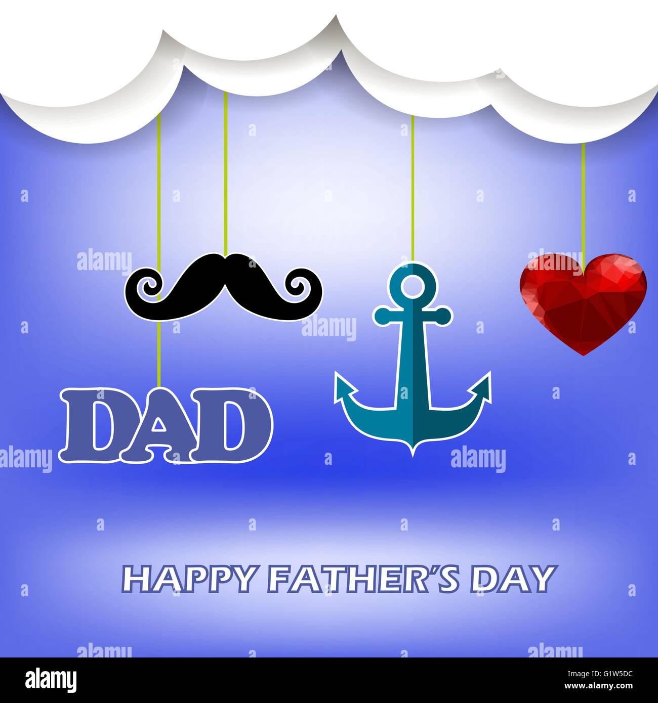 Super Dad Poster. Happy Fathers Day Stock Vector Image & Art - Alamy
