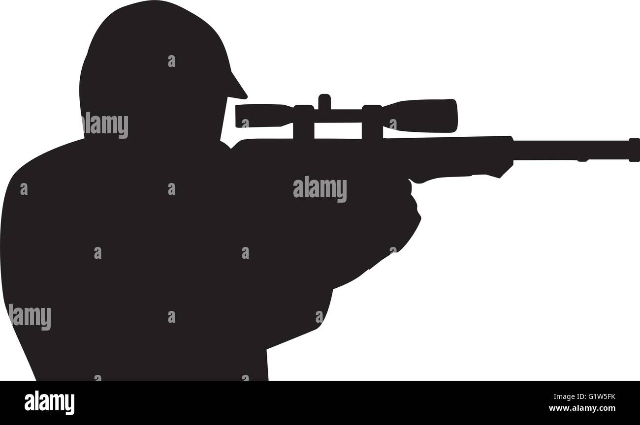 Man playing airsoft Stock Vector Image & Art - Alamy