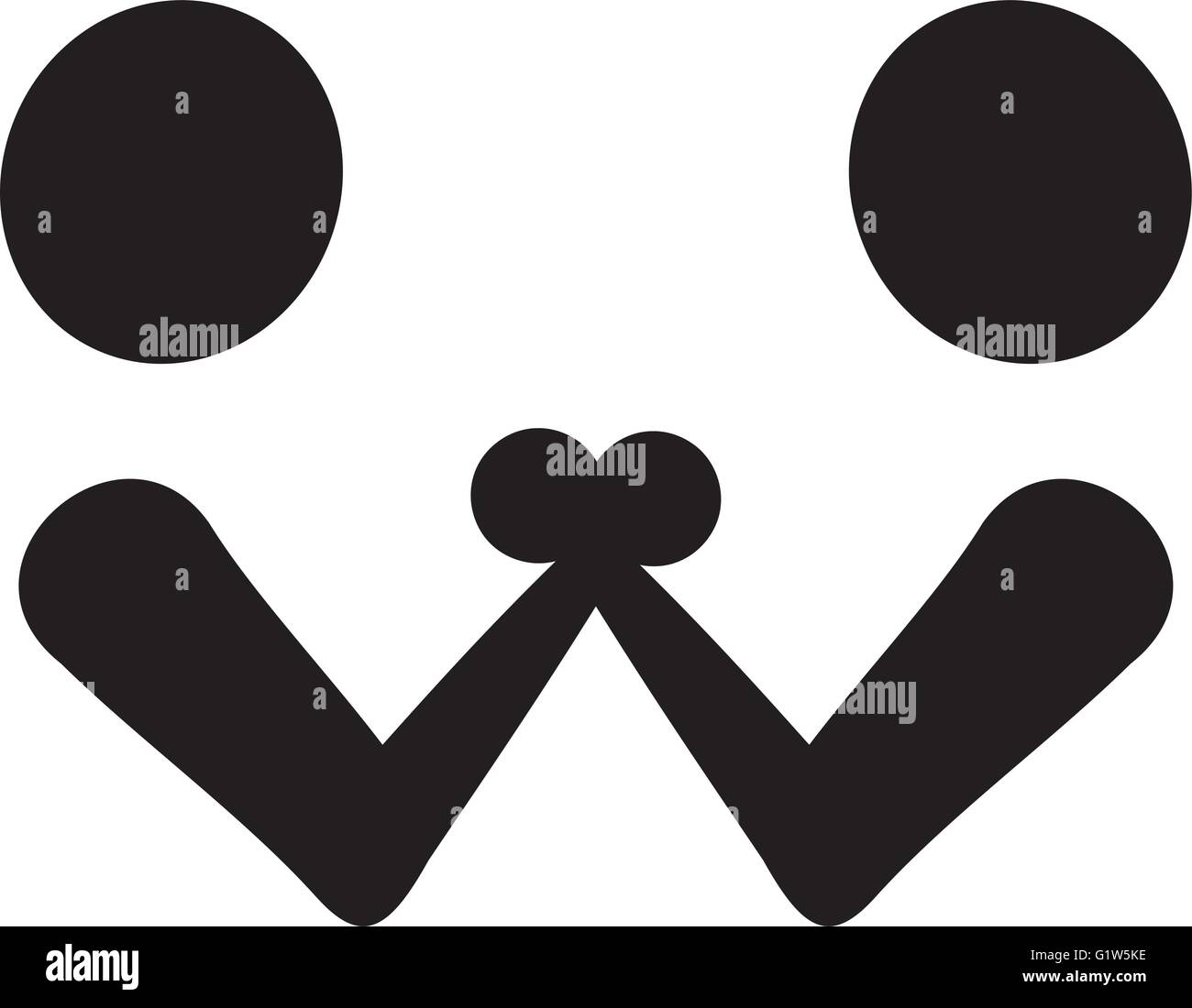 Arm wrestling symbol Stock Vector Image & Art - Alamy