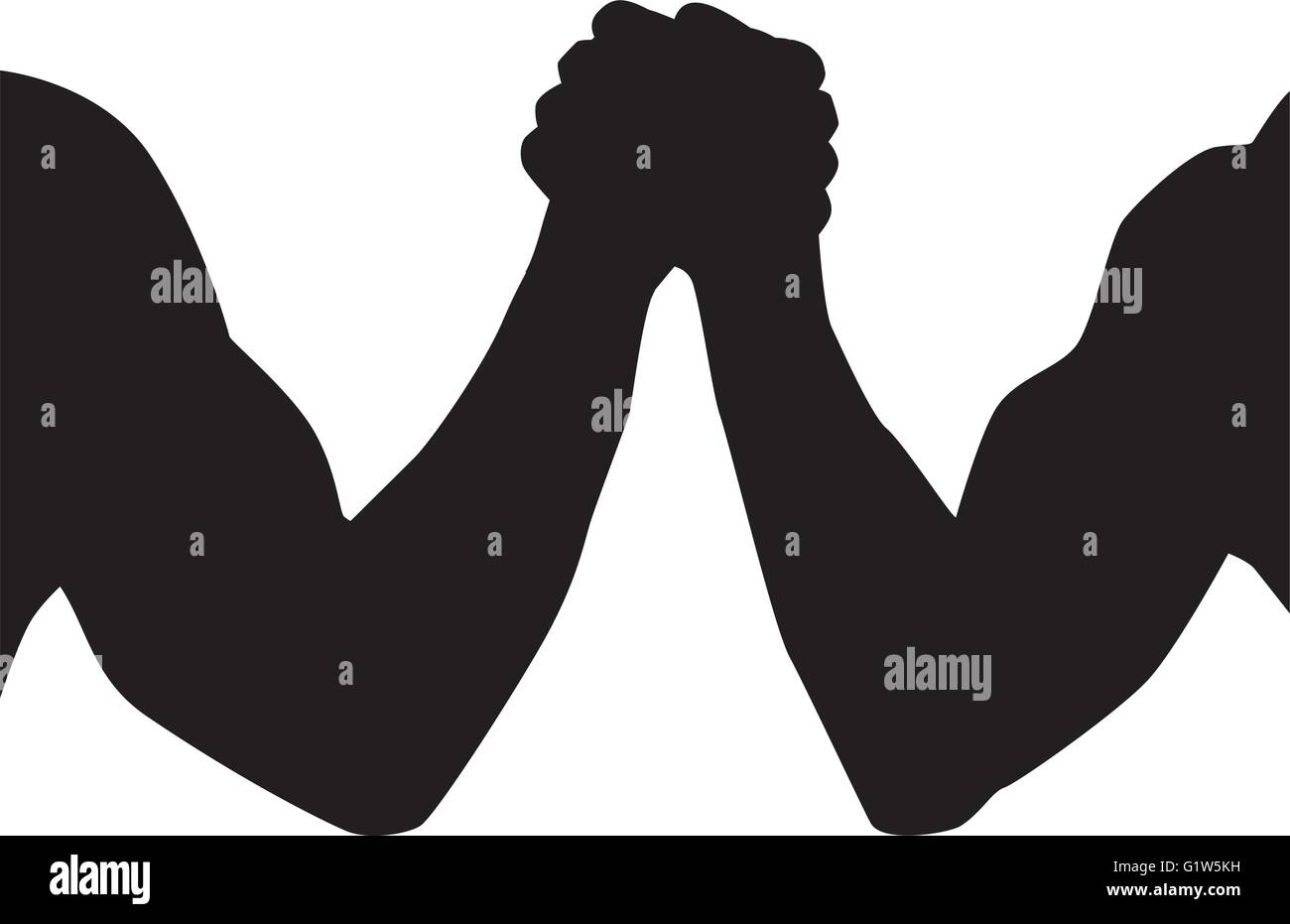 Two arms wrestling Stock Vector Image & Art - Alamy