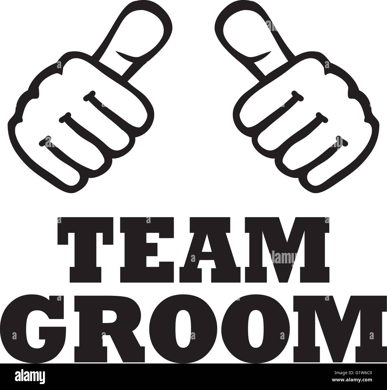 Team groom Stock Vector Images - Alamy