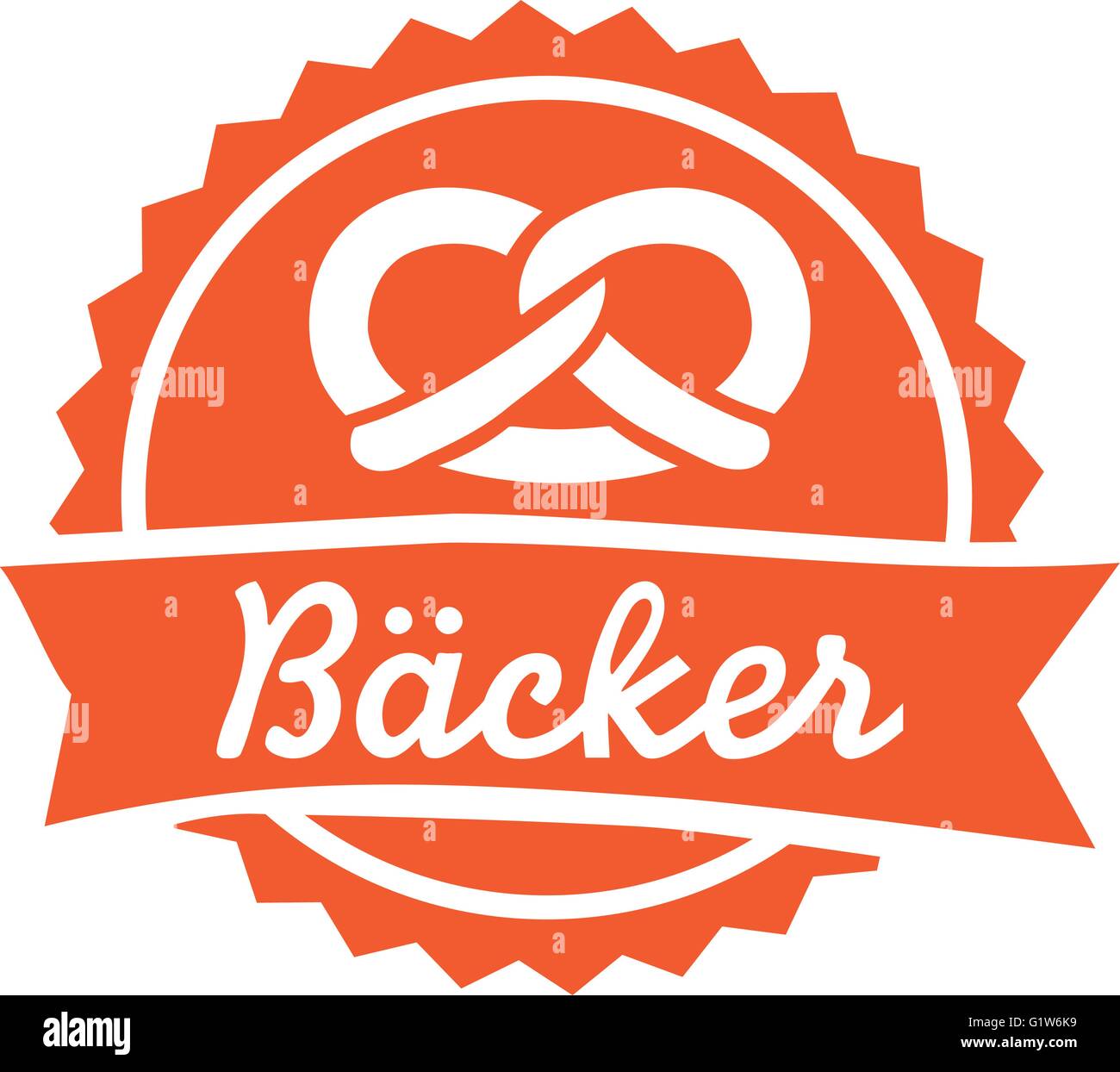 German baker Stock Vector Images - Alamy