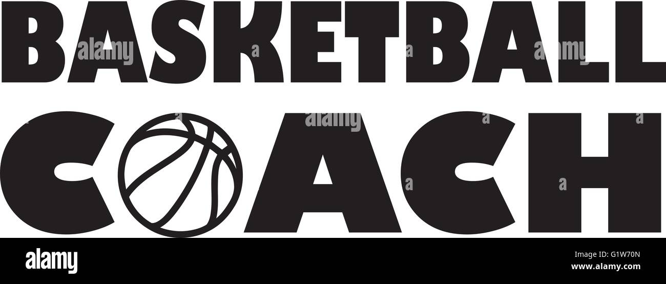 Basketball coach Stock Vector Images - Alamy