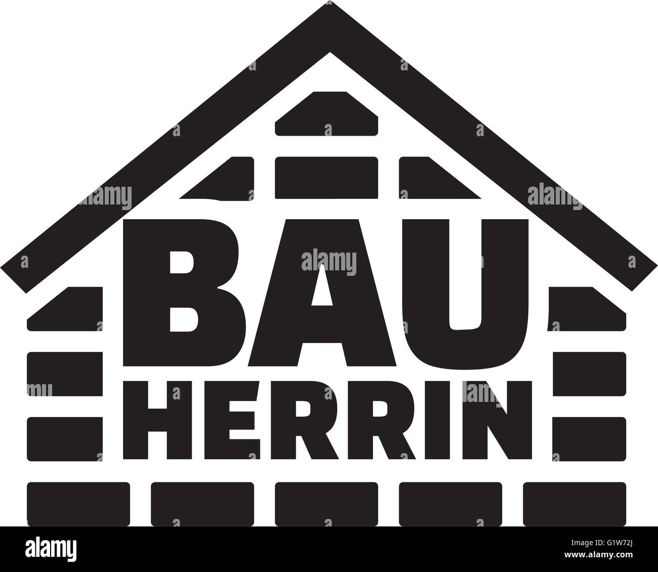 Female building owner with house Stock Vector Image & Art - Alamy