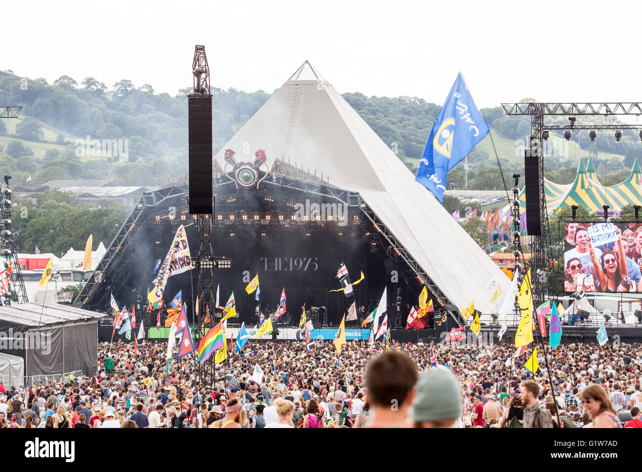 Glastonbury festival hi-res stock photography and images - Alamy