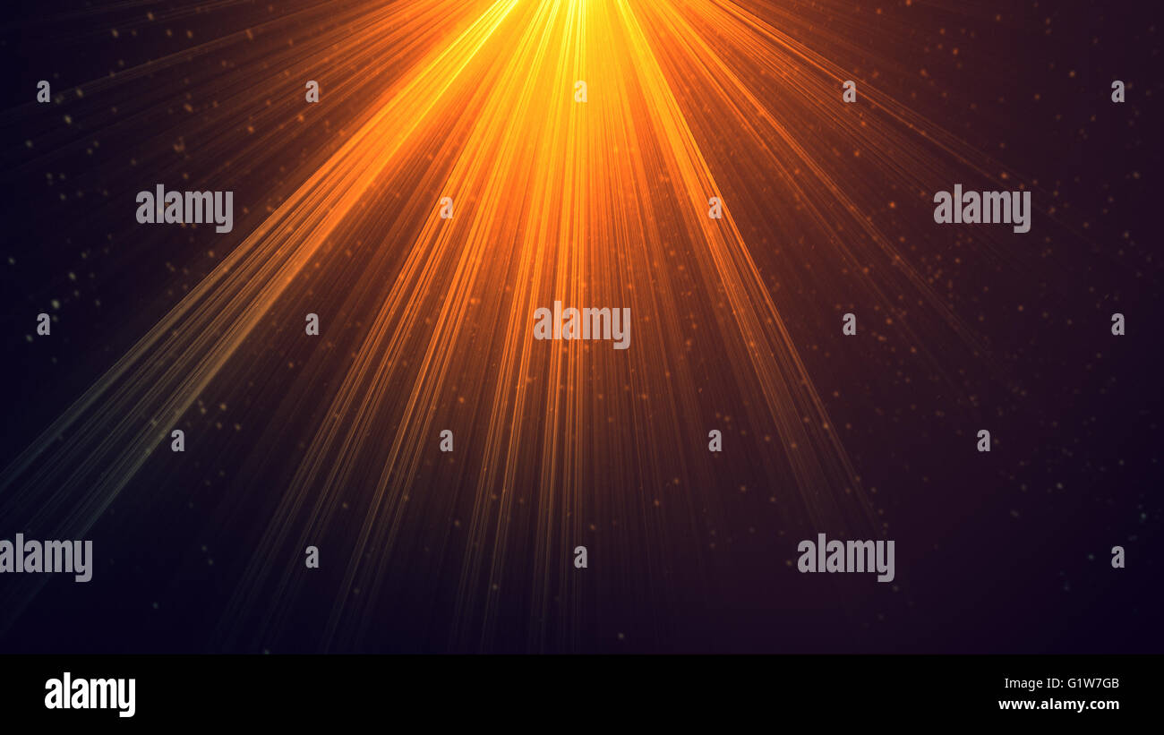 Light Radiating Glow Stock Photo - Alamy