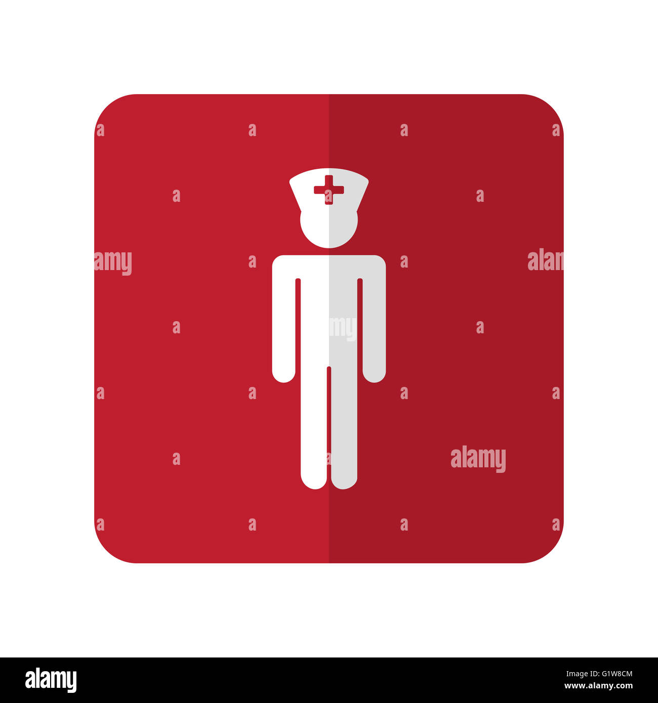 Silhouette red square Cut Out Stock Images & Pictures - Alamy