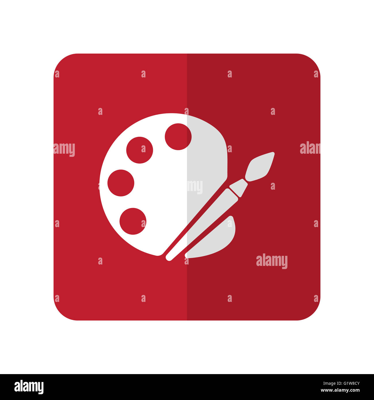 Palette white hi-res stock photography and images - Alamy