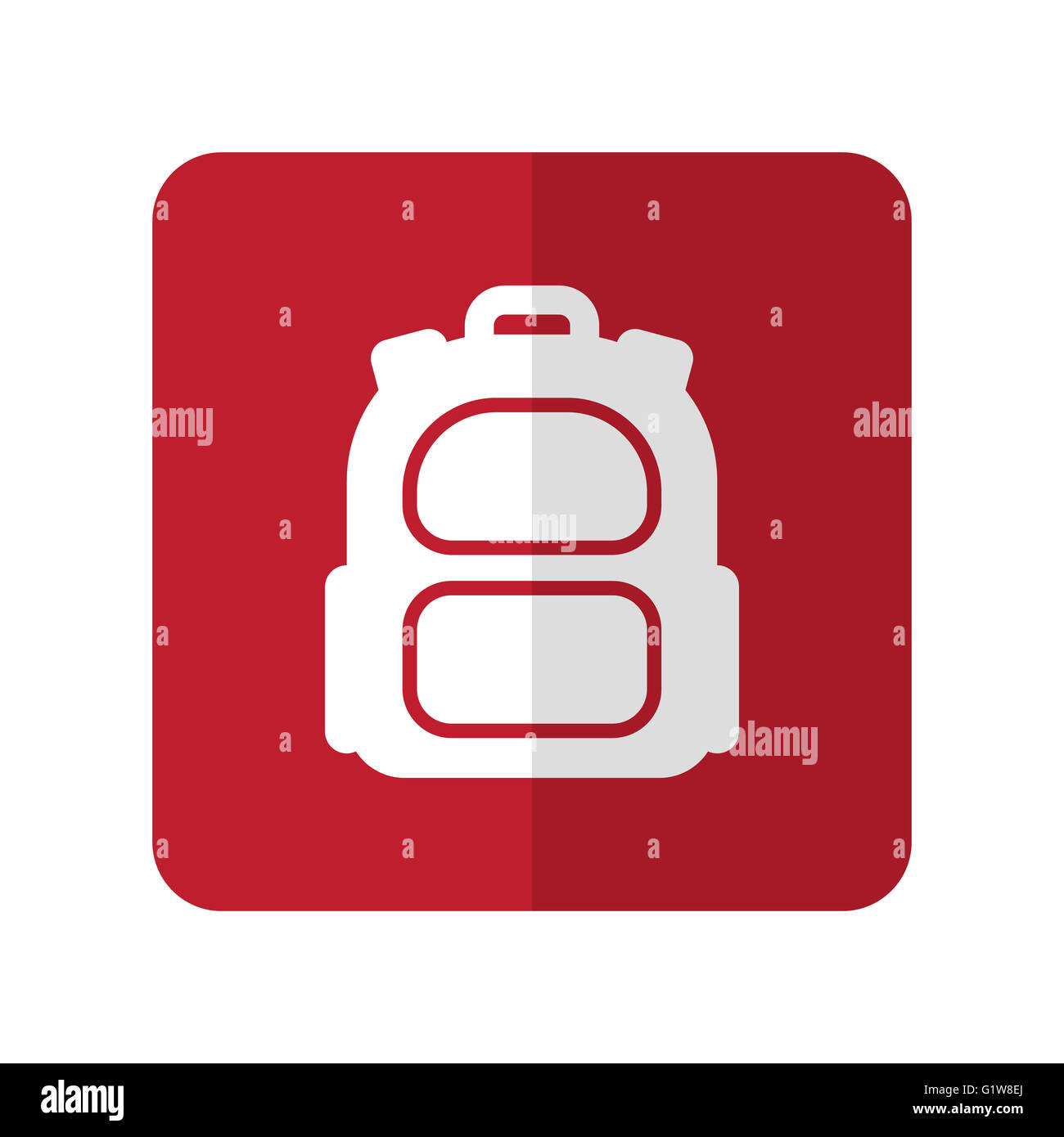 White backpack hi-res stock photography and images - Alamy