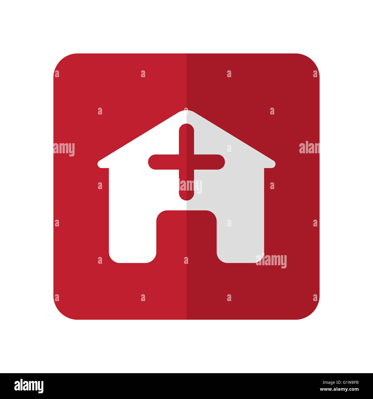Red cross hospital symbol hi-res stock photography and images - Alamy
