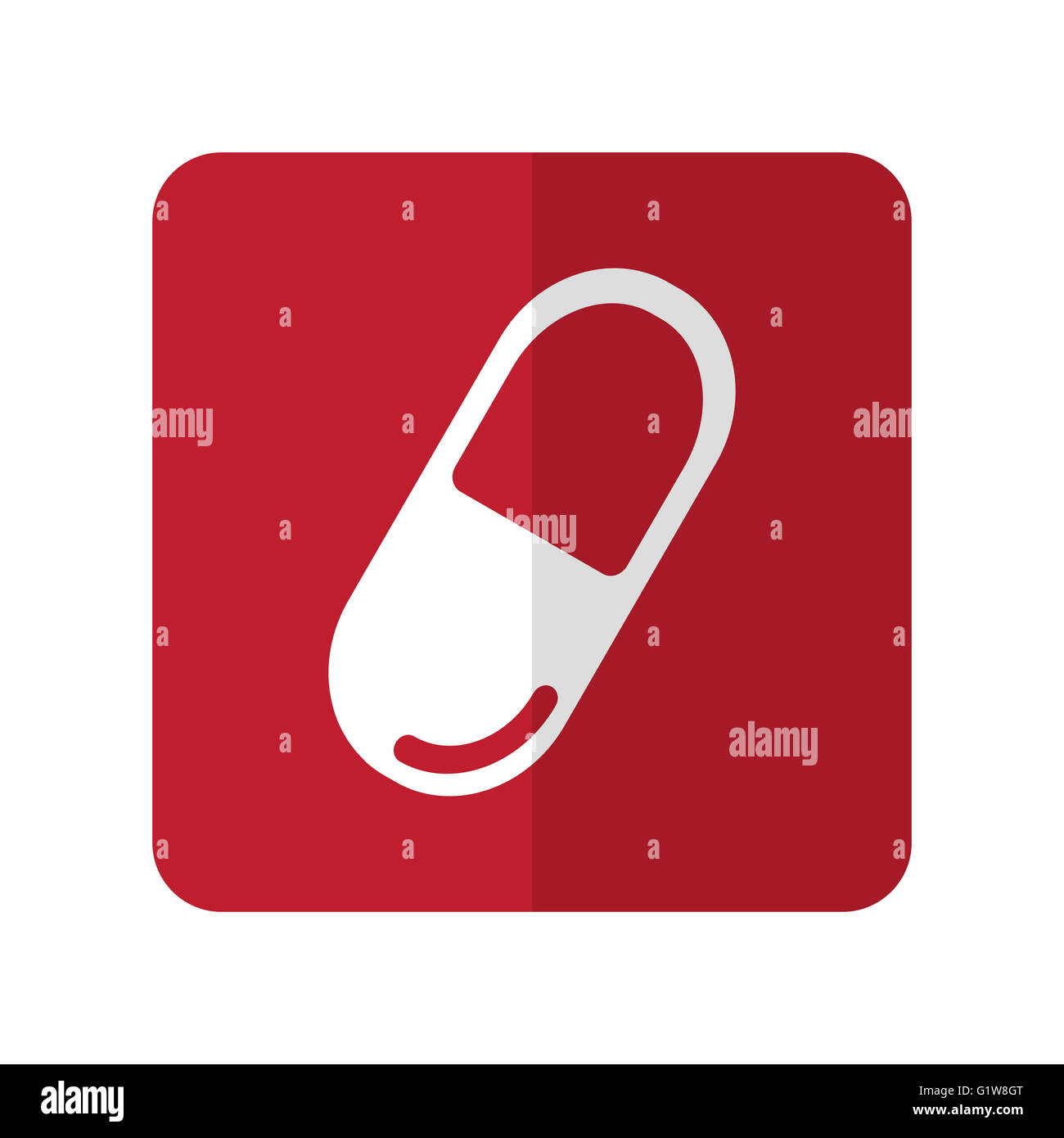 Red pill, round hi-res stock photography and images - Alamy