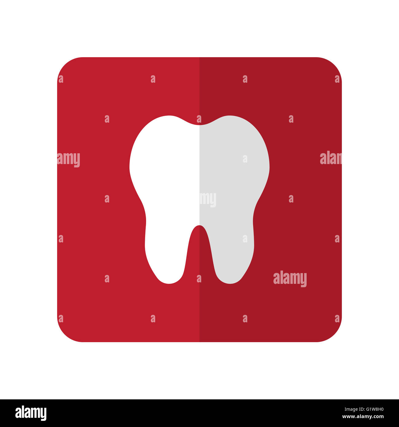 Tooth white icon hi-res stock photography and images - Alamy