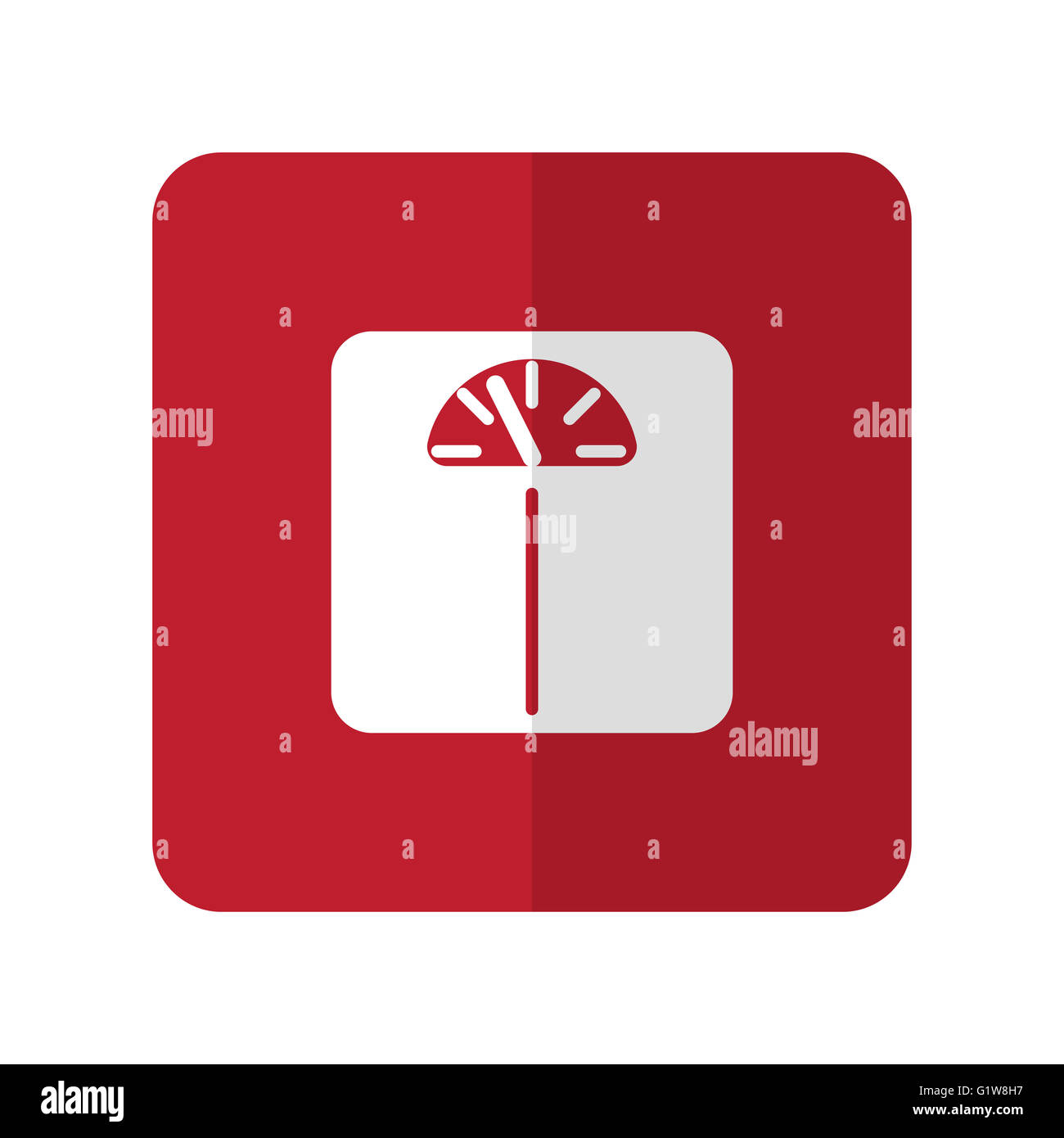 Bathroom scale icon hi-res stock photography and images - Alamy